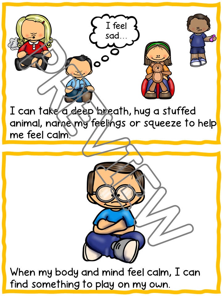 Playing on My Own Social Skills Story, Independent Play Social Skills ...