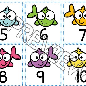 Ocean Theme Learning Game, Letter Match Game, Number Match Game, Ocean ...