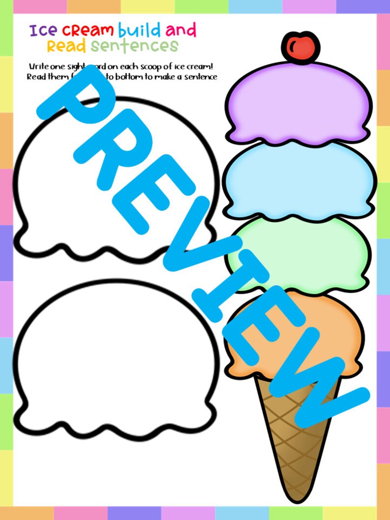 Sight Word Activity for Prek, Kindergarten and 1st Grade. Read and ...