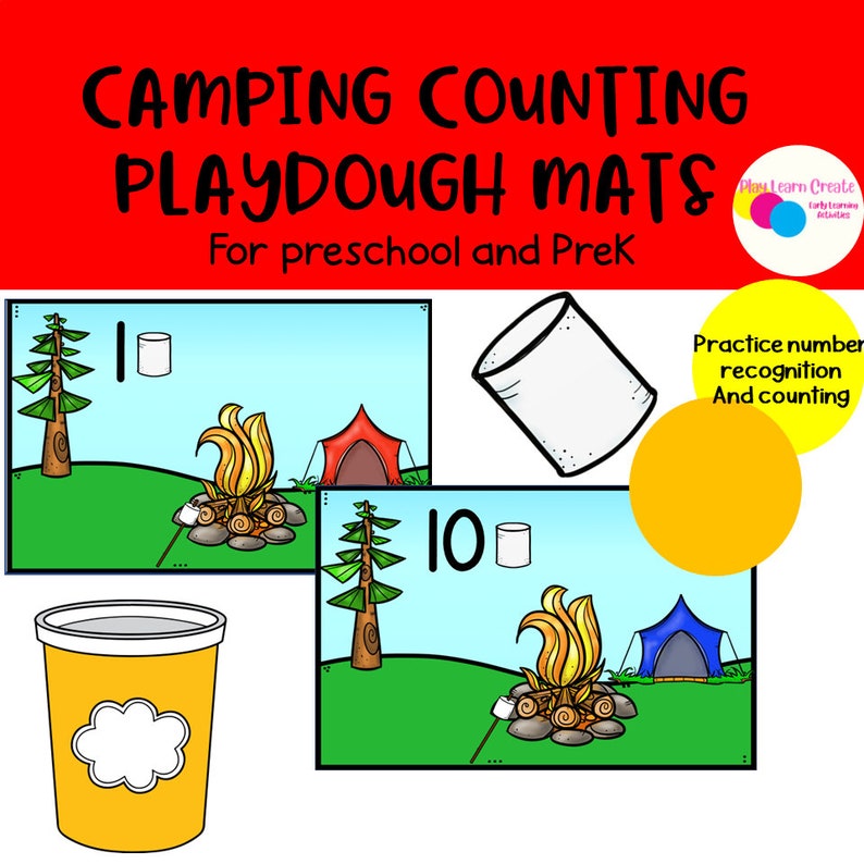 Camping Theme Preschool, Camping Theme Learning, Printable Camping ...