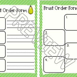 Dramatic Play Set, Pretend Play Set, Fruit Stand or Farmer's Market ...