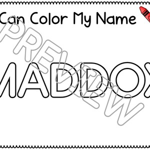 Personalized Name Book for Class, Custom Name Books, Name Practice ...