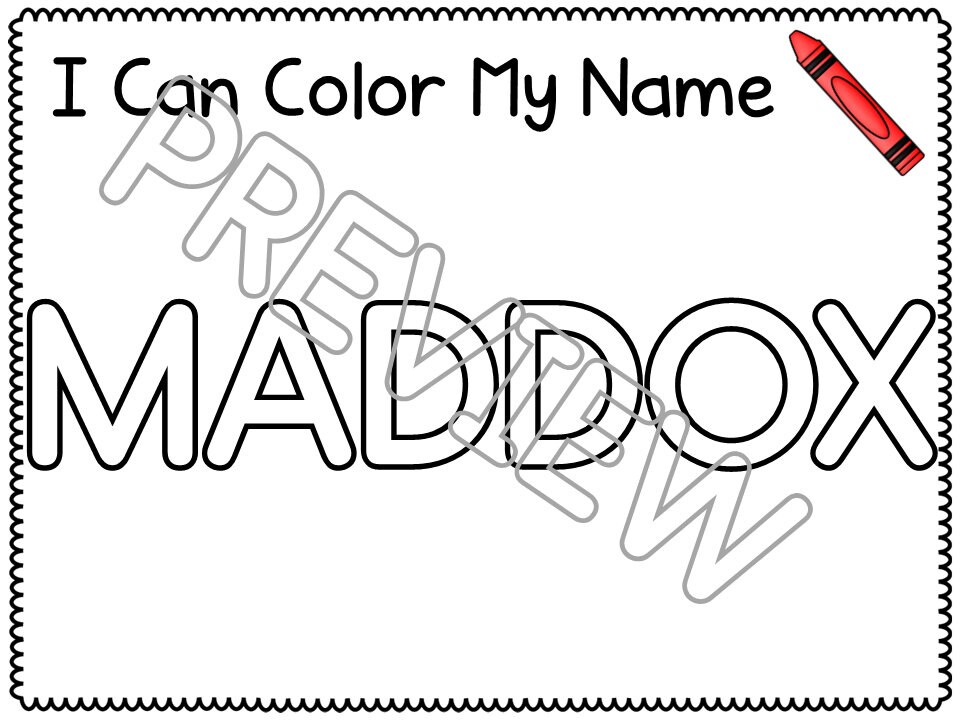 Personalized Name Book for Class Custom Name Books (Download Now) - Etsy