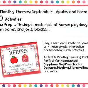 Preschool Learning Binder, Homeschool Learning Binder, Homeschool ...