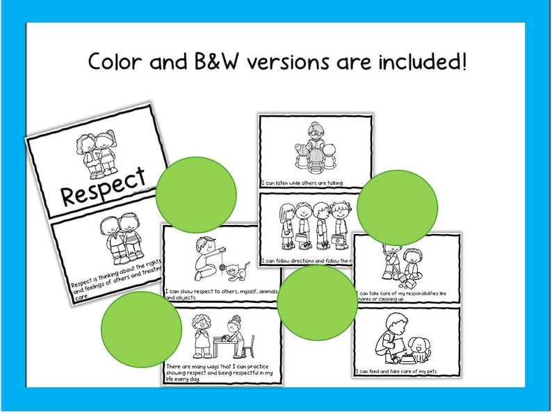 Respect Social Skills Story for Social Emotional Learning in Preschool ...