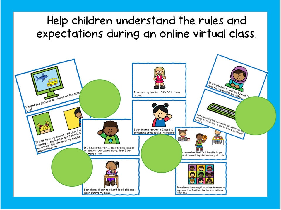 Virtual Learning, Online Learning, Distance Learning Social Skills ...