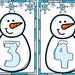 Winter Letter Cards, Winter Number Cards, Preschool Learning Activities ...