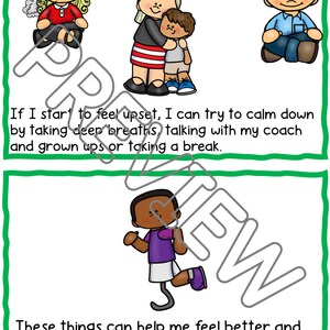 Good Sportsmanship Social Skills Story, Playing Sports Social Skills ...