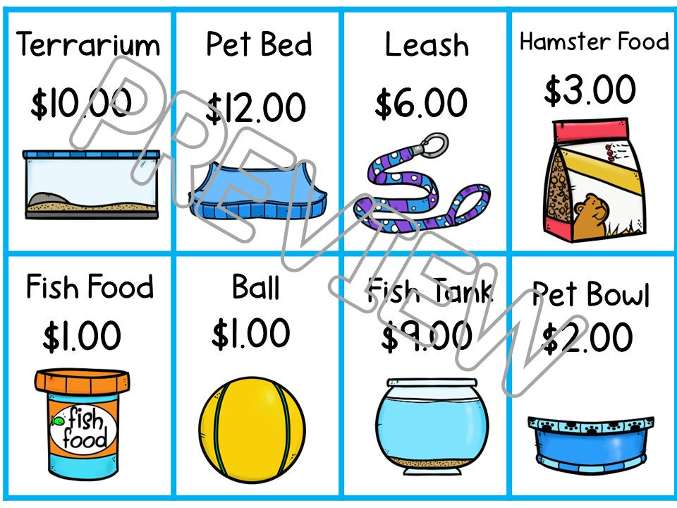 Pet Care Dramatic Play, Pet Store Pretend Play, Pet Adoption Play ...