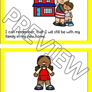 Moving Social Skills Story, Printable Social Story, New House Story ...