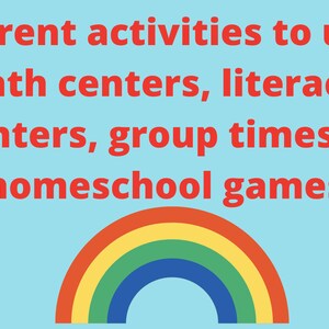 Spring Theme Preschool, Rainbow Preschool Theme, Prek Activities ...