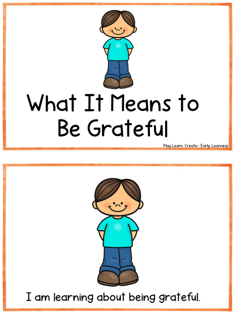 Grateful Social Skills Story, Thankful Social Skills Story, I Am ...