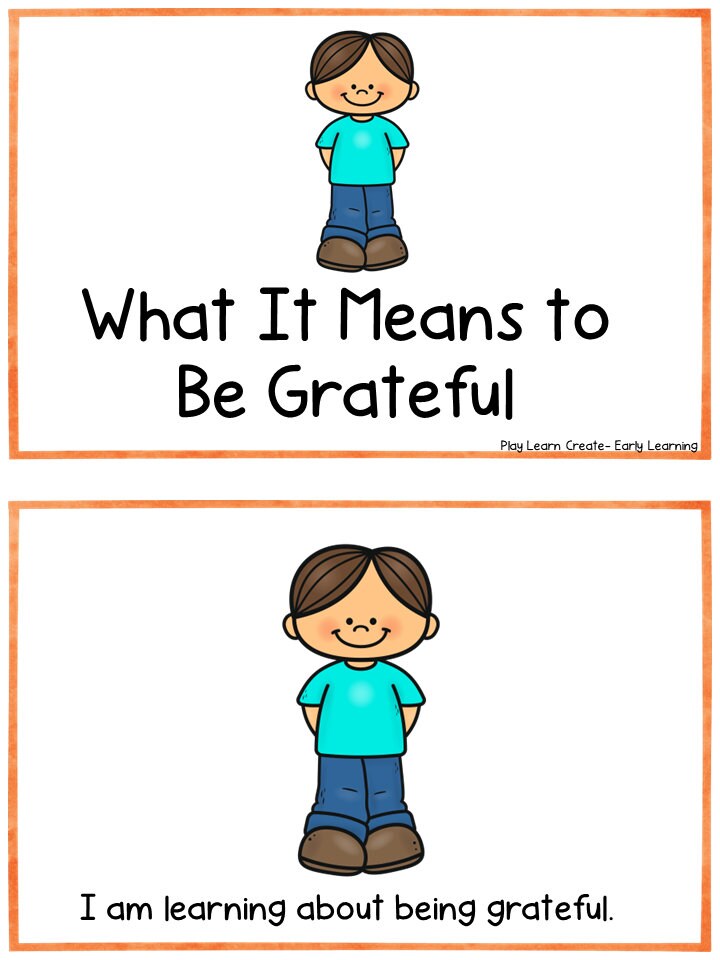 Grateful Social Skills Story, Thankful Social Skills Story, I Am ...