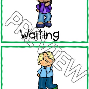 Waiting Social Skills Story, Patience Social Skills Story, Patience ...
