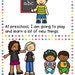 Starting Preschool Social Skills Story, Going to Preschool, First Day ...