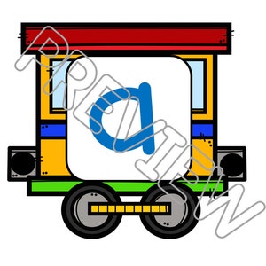 Printable Name Train, Custom Name Train, Train Learning, Train Puzzle ...