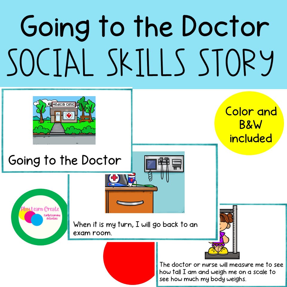 Custom Social Skills Story, Social Emotional Learning, Printable Social ...