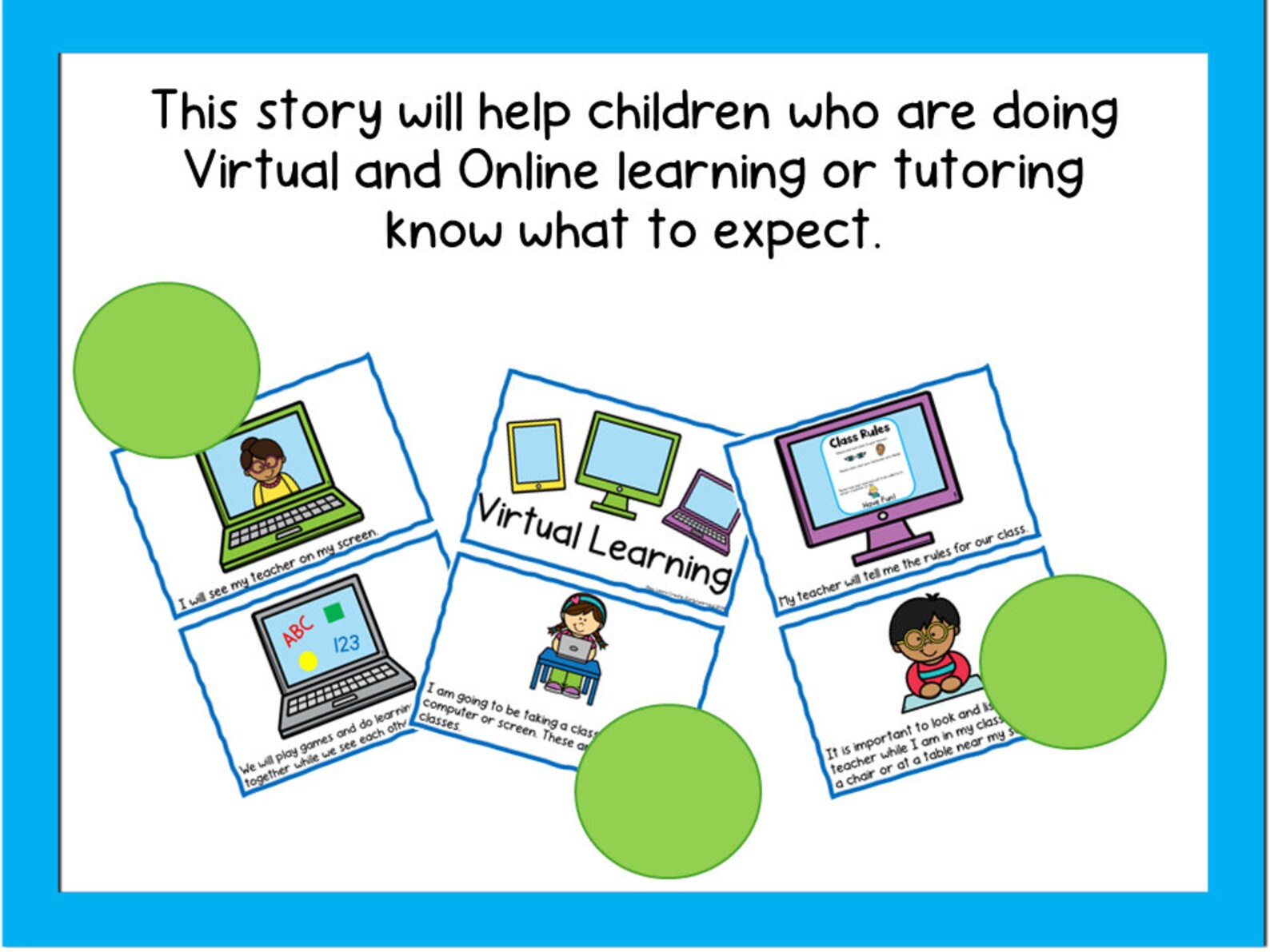 Virtual Learning, Online Learning, Distance Learning Social Skills ...