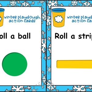 Winter Playdough Mat, Playdough Learning Mat, Preschool Christmas ...