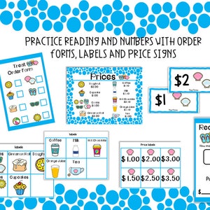 Beach Cafe Dramatic Play Set, Summe Learning, Preschool Summer Learning ...