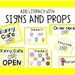 Bunny Cafe Dramatic Play Set, Easter Pretend Play Set, Printable Play ...