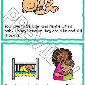 New Baby Social Skills Story, Printable Social Skills Story, Big ...