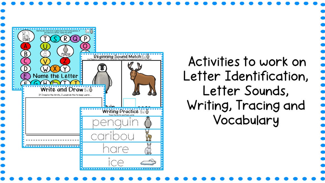 Arctic Preschool Lesson, Polar Animal Preschool Lesson, Preschool ...