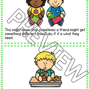 Fairness Social Skills Story, Fairness Lesson, It's Not Fair Story ...