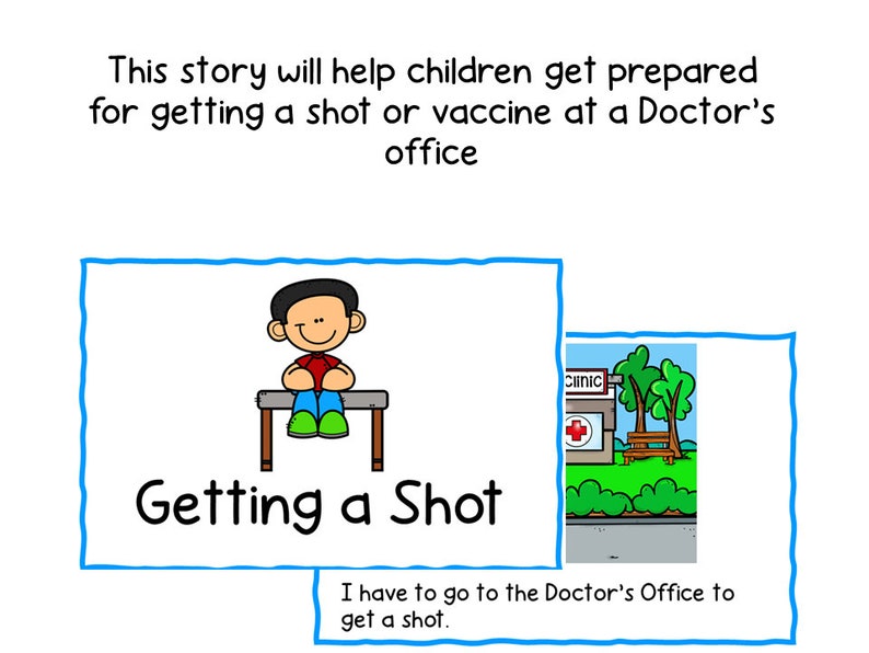 Printable Social Skills Story for Children, Printable Book, Getting a ...