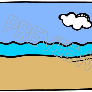 Beach Theme, Playdough Learning Mats, Dough Mats, Playdough Mats ...