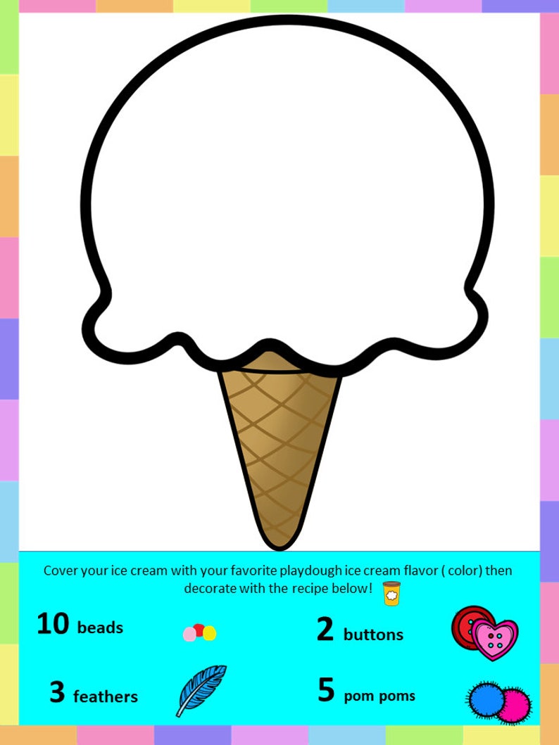 Playdough Mats, Playdough Mat Numbers, Counting Activity, Fine Motor ...