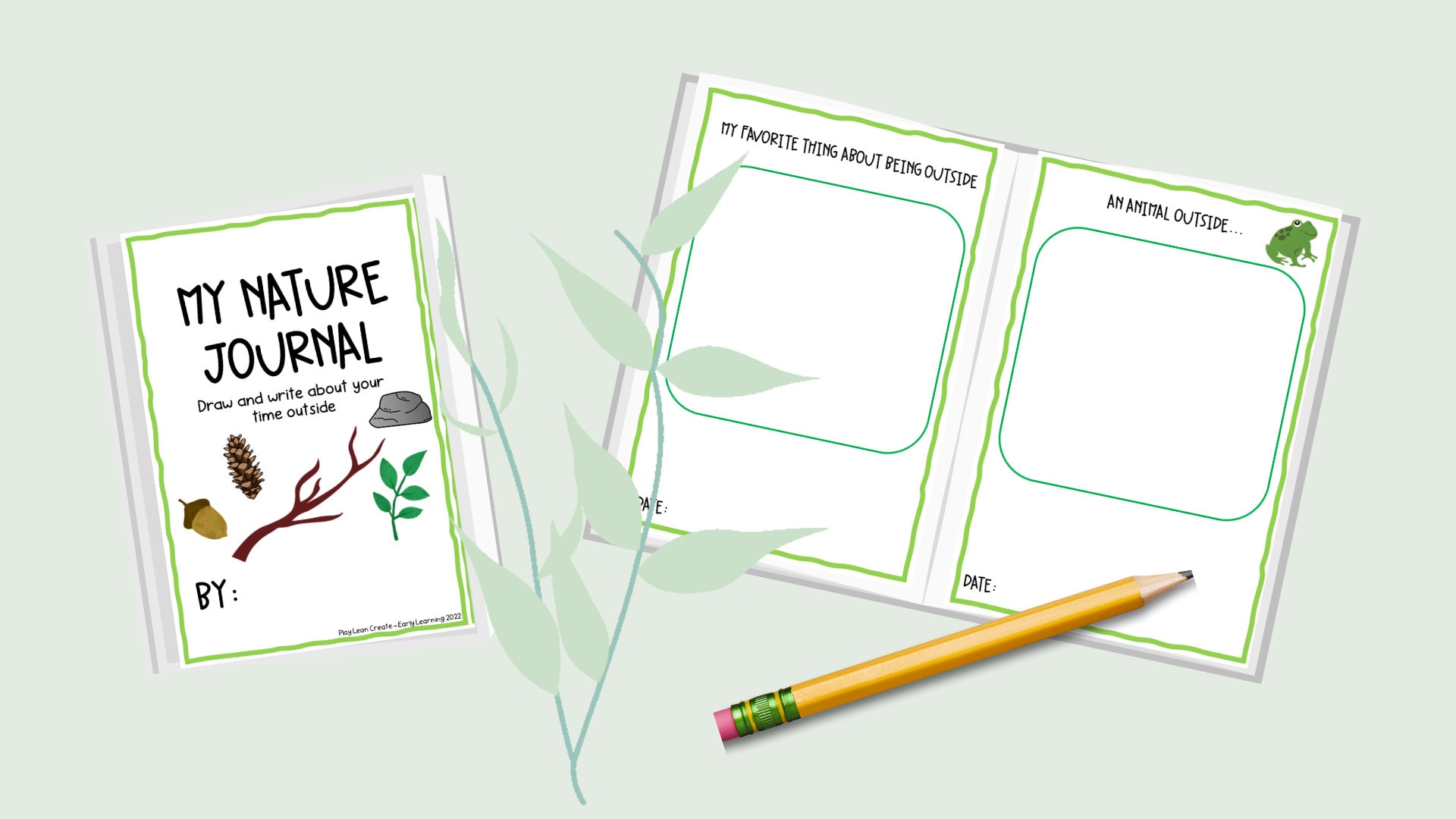 Nature Journal for Kids, Writing for Kids, Nature Activity, Outdoor ...