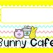 Bunny Cafe Dramatic Play Set, Easter Pretend Play Set, Printable Play ...