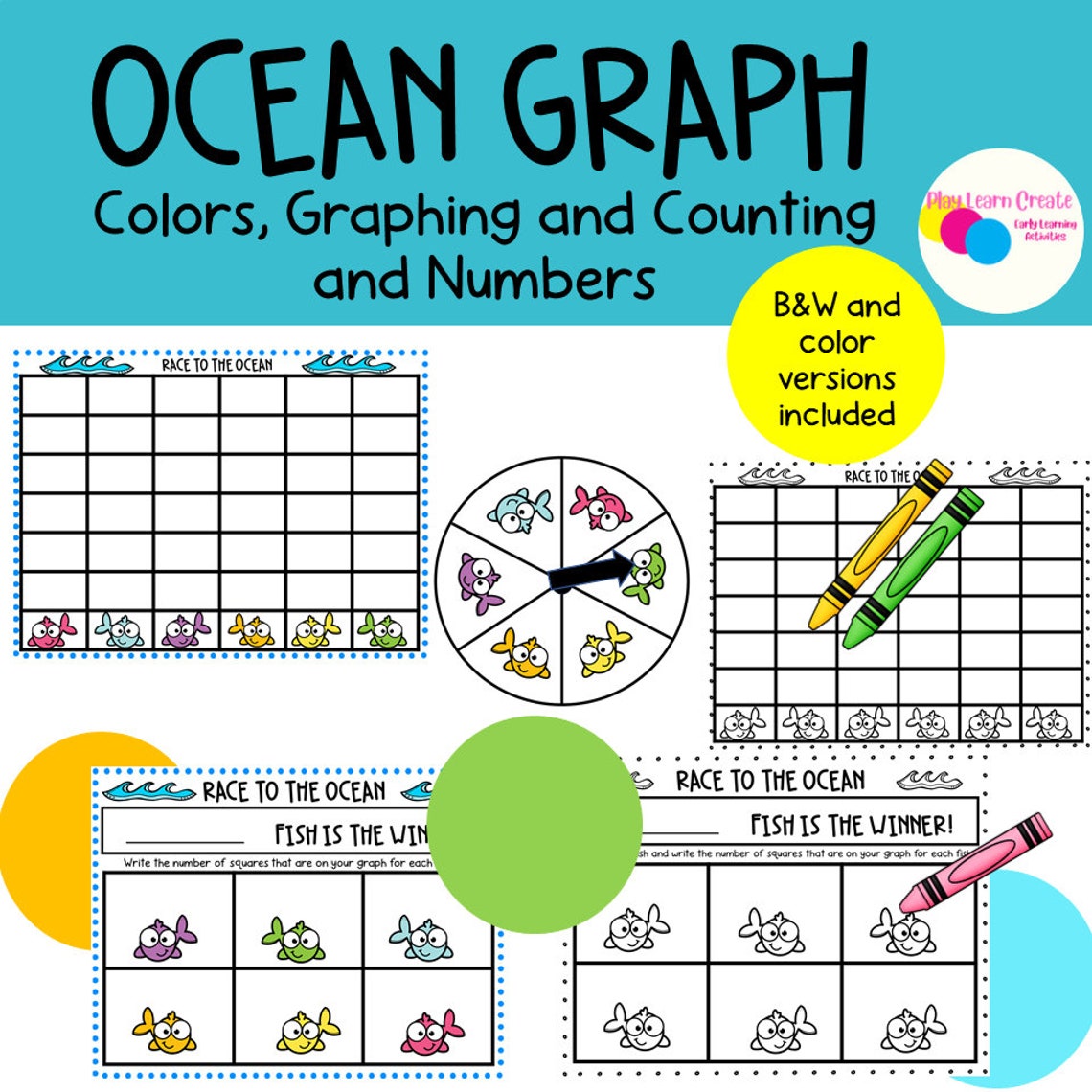 Ocean Theme Learning, Ocean Preschool Theme, Ocean Math Lesson, Ocean ...