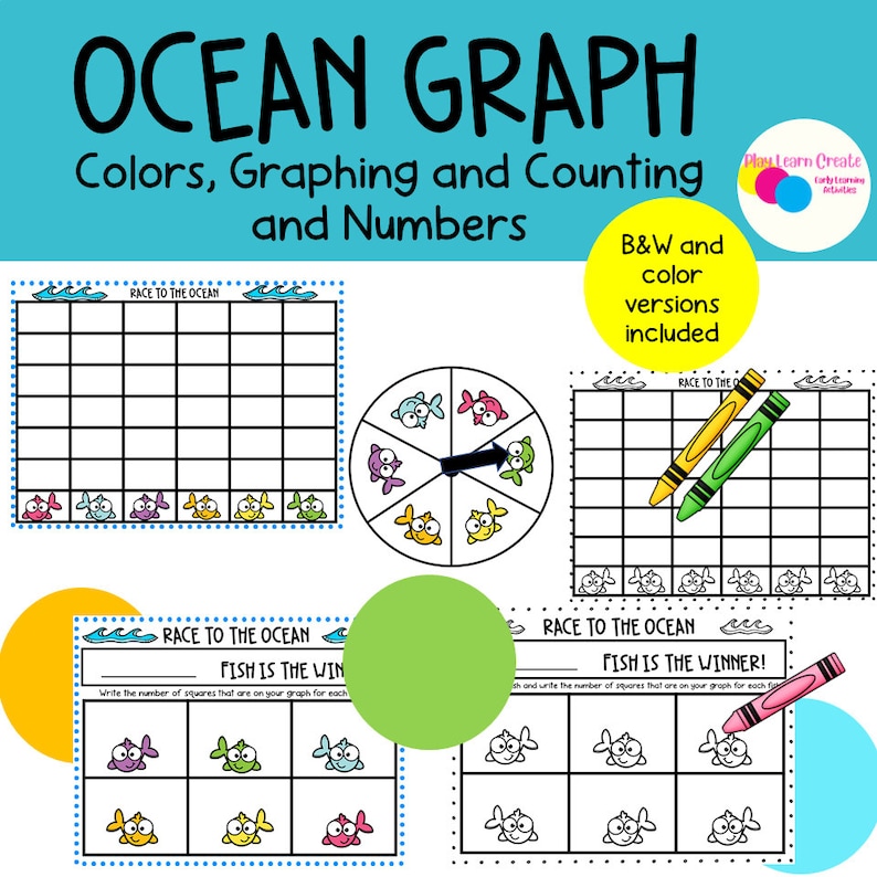 Ocean Theme Learning, Ocean Preschool Theme, Ocean Math Lesson, Ocean ...