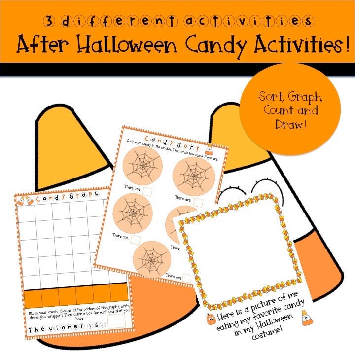 Halloween Candy Activities. After Halloween Activities! Preschool and ...