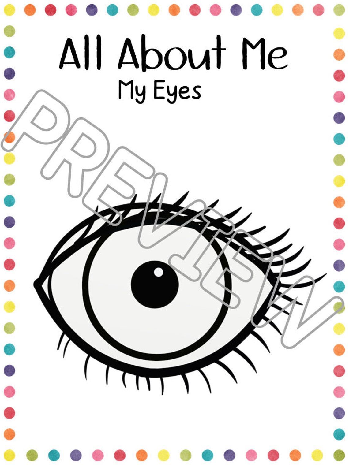 All About Me Theme Playdough Mats, All About Me Activities, Preschool ...