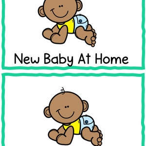 New Baby at Home Social Skills Story, Printable Social Skills Story ...