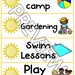 Printable Summer Picture Schedule Cards, Visual Schedule for Summer ...