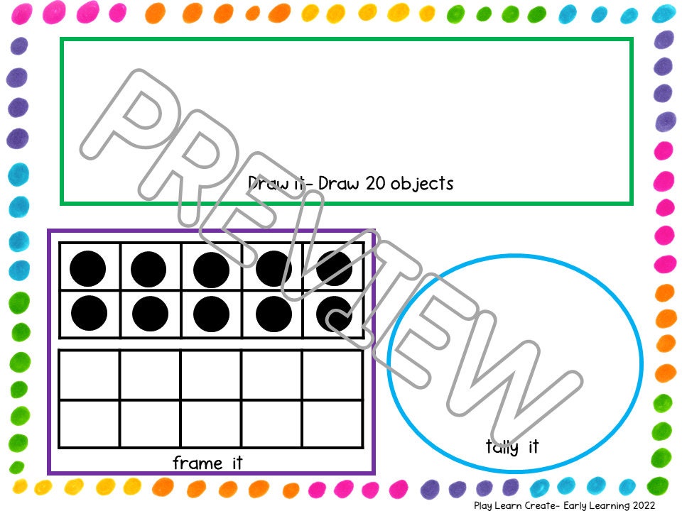 Teen Number Book, Number Activity Book, Number Printable, Preschool ...