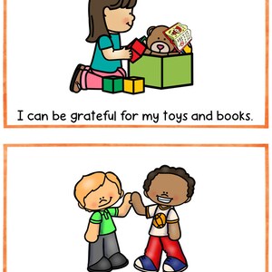 Grateful Social Skills Story Thankful Social Skills Story I - Etsy
