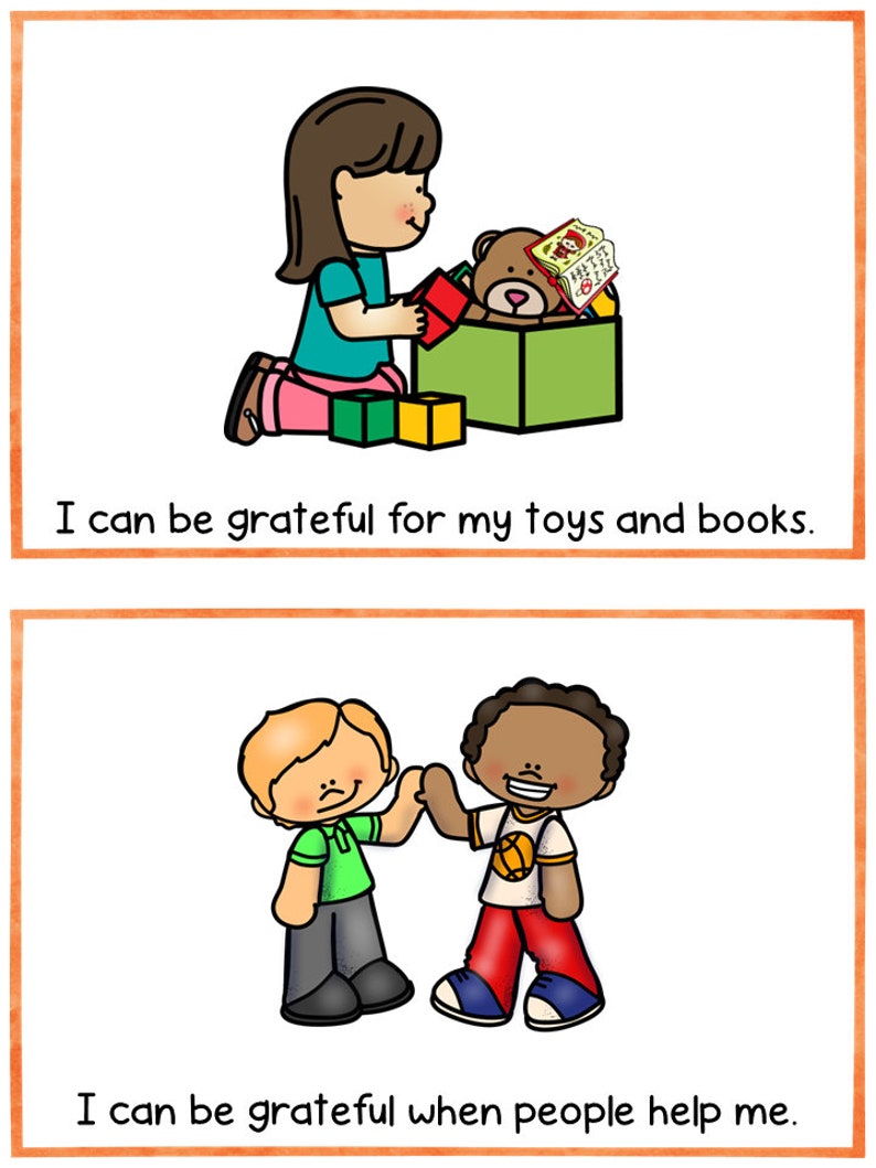 Grateful Social Skills Story Thankful Social Skills Story I - Etsy