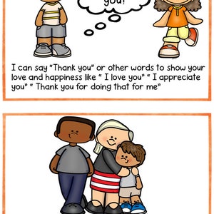 Grateful Social Skills Story, Thankful Social Skills Story, I Am ...