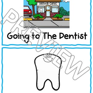 Going to the Dentist Printable Social Skills Story, First Dentist Visit ...