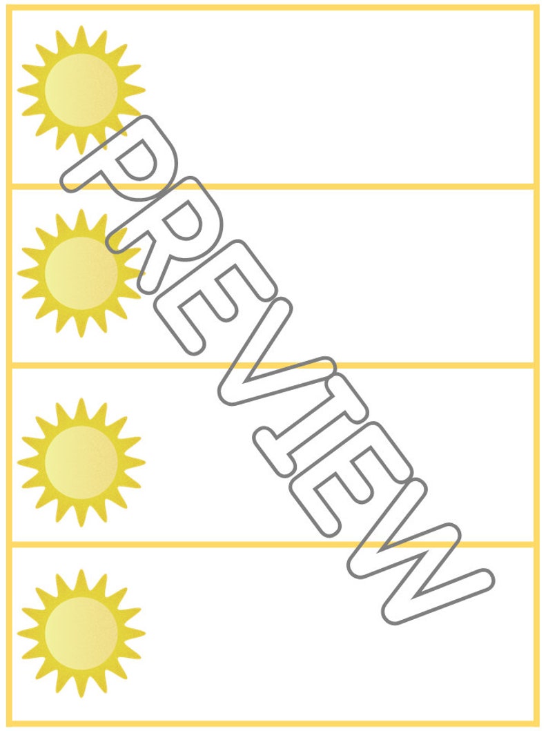 Printable Summer Picture Schedule Cards, Visual Schedule for Summer ...