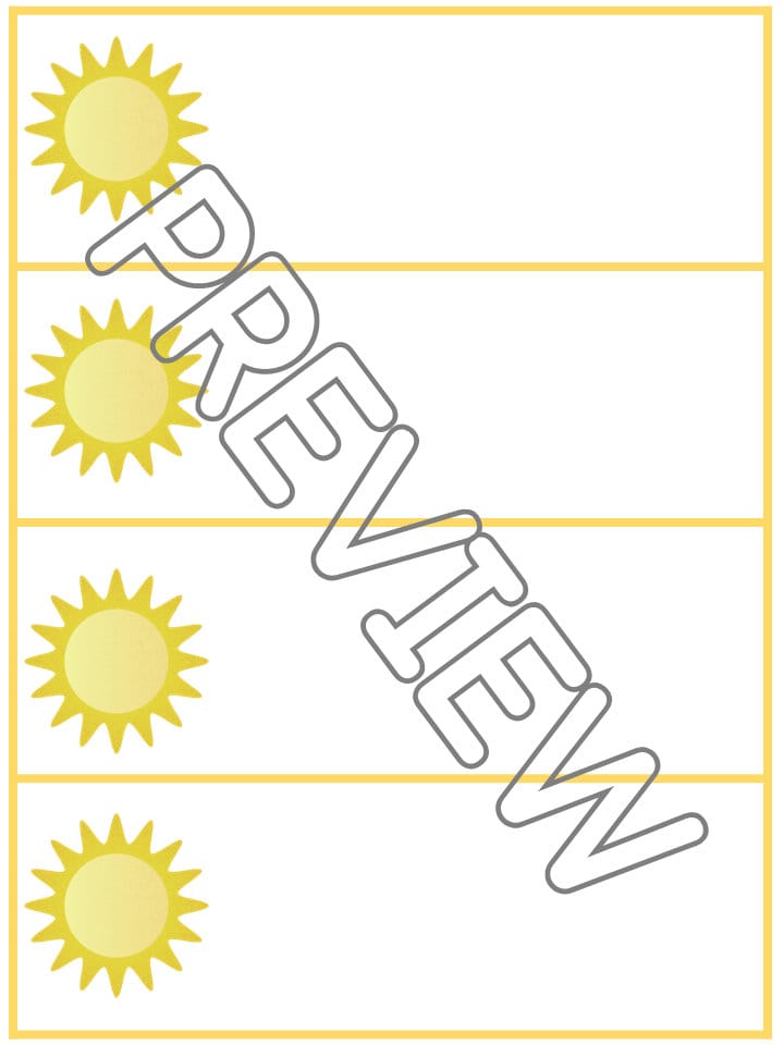 Printable Summer Picture Schedule Cards, Visual Schedule for Summer ...