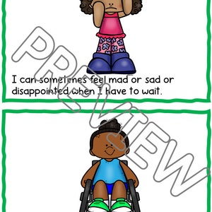 Waiting Social Skills Story, Patience Social Skills Story, Patience ...