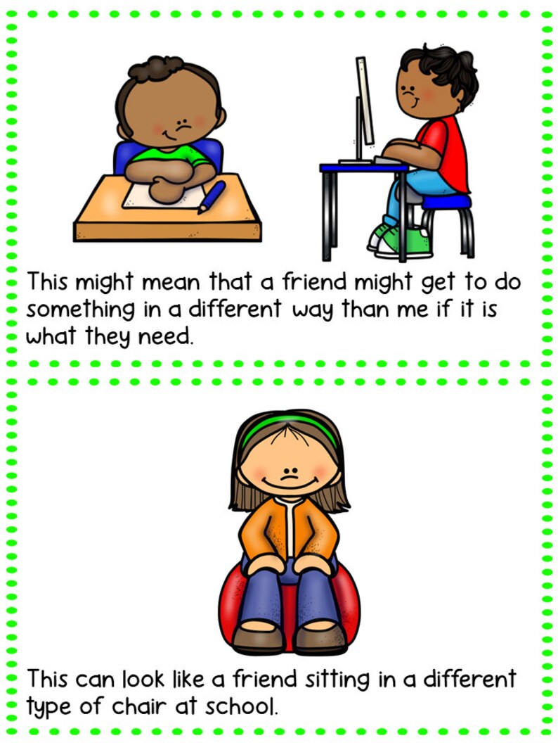 Fairness Social Skills Story Fairness Lesson It's Not - Etsy