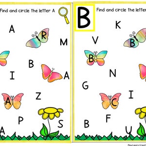 Butterfly Themed Lesson, Preschool Literacy, Preschool Letters ...