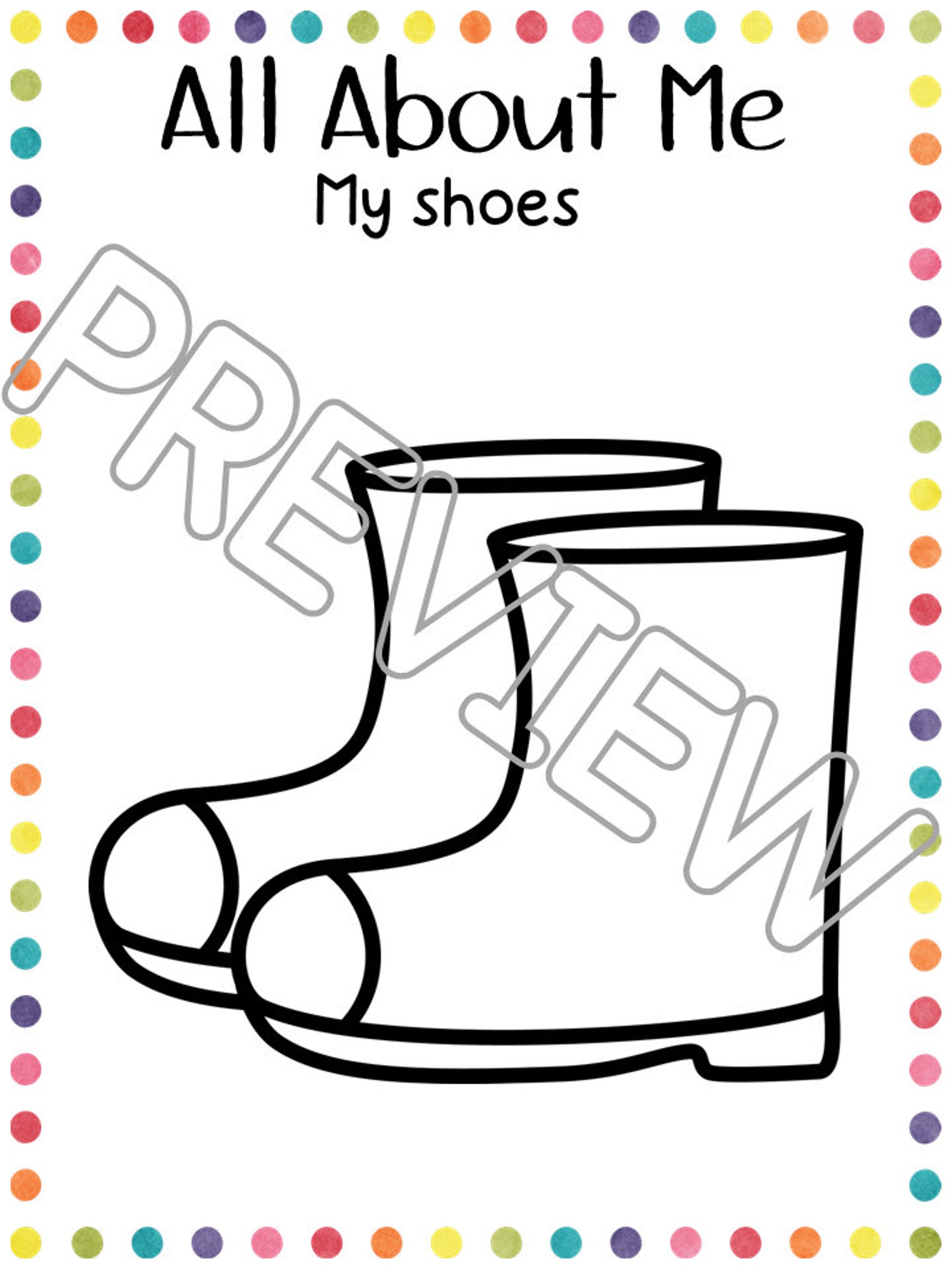 All About Me Theme Playdough Mats, All About Me Activities, Preschool ...